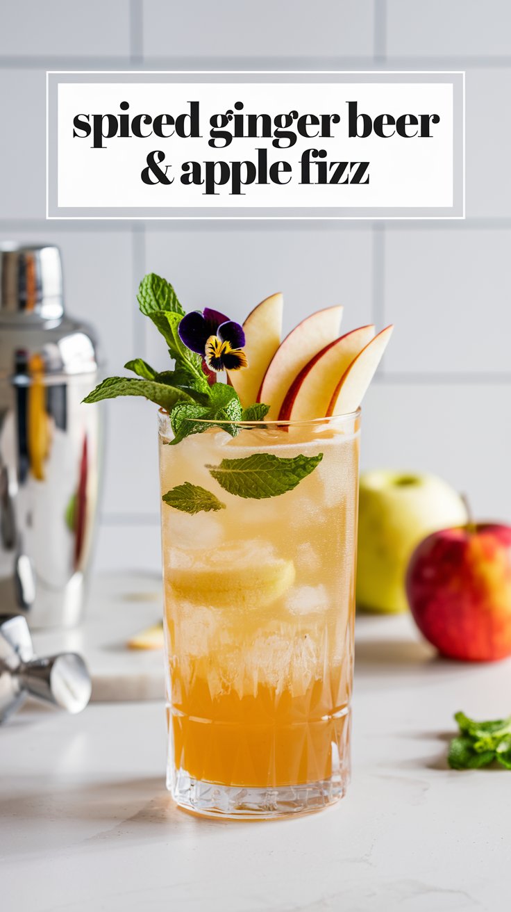 Spiced Ginger Beer and Apple Fizz: A Refreshing Spring Celebration ...
