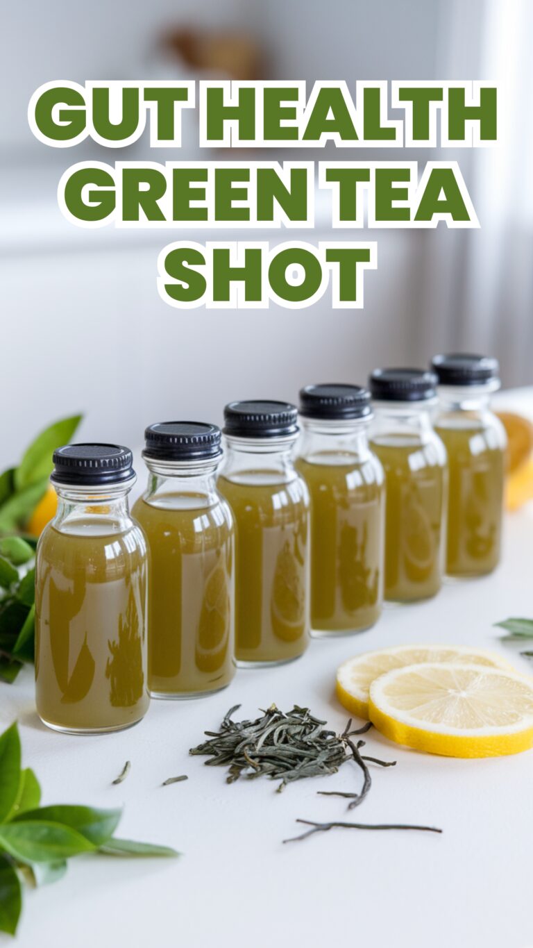 Gut Health Green Tea Shot - The Recipe Bar
