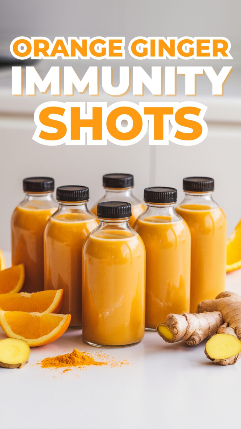 Orange Ginger Immunity Shot - The Recipe Bar